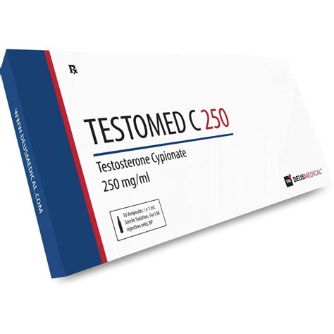 Testomed C250 250 Ml Testosterone Cypionate Injections For Sale