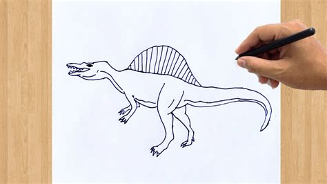 Dinosaurs Spinosaurus Drawing