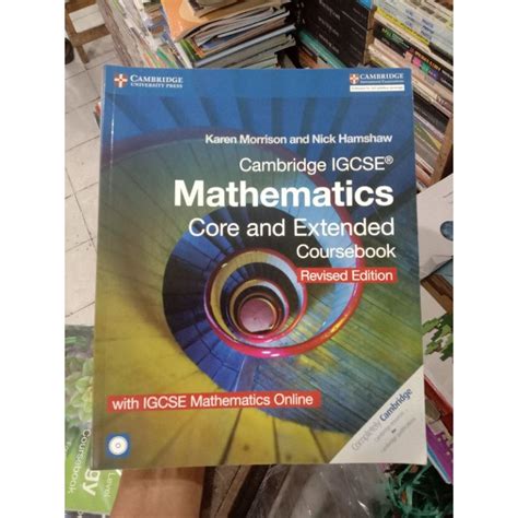 Jual Cambridge Igcse Mathematics Core And Extendedcoursebookrevised Edition Shopee Indonesia