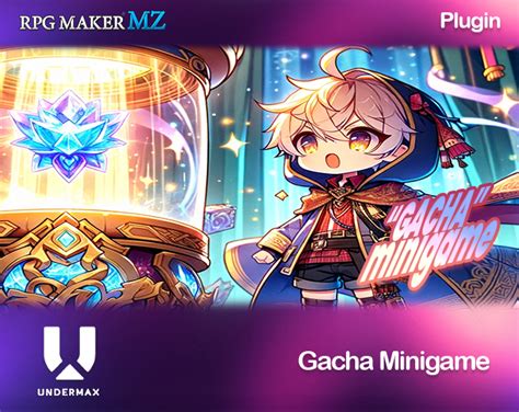 RPG MAKER MZ Plugin Gacha Minigame By Undermax