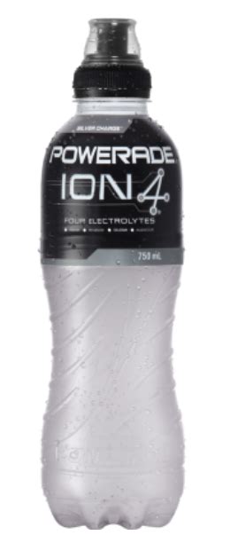 Powerade Ion4 Silver Charge Sports Drink 750ml Cafe Supply