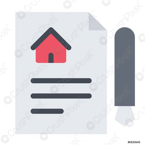Design Vector Image Icons Contract Stock Vector 6633643 Crushpixel