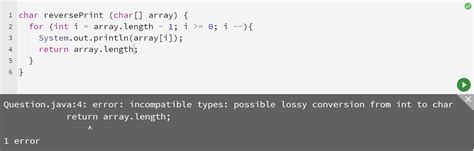 Solved Java Declare And Implement A Function Called