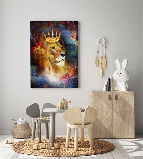 Afbeelding Van De Leeuwenkoning Fleurjemuuropnl