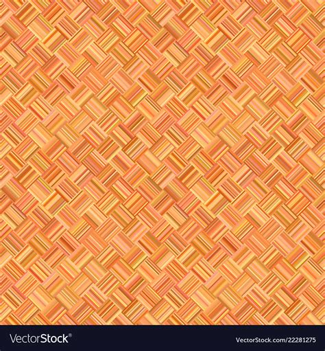 Orange Abstract Repeating Diagonal Striped Square Vector Image
