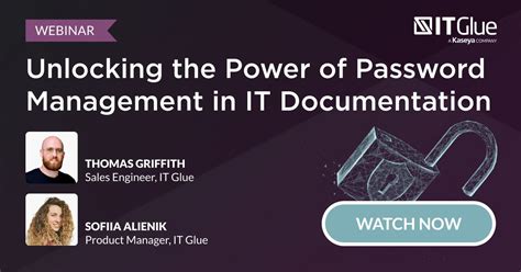 Webinar Unlocking The Power Of Password Management In It Documentation
