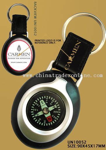Wholesale Cool Compass Thermometer Keychain Buy Discount Cool Compass