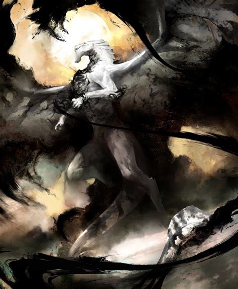 Shadrix Silverquill Variant Mtg Art From Strixhaven Set By Kekai