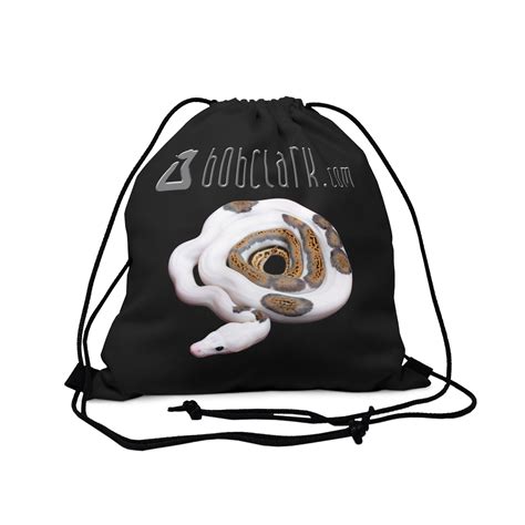 Bob Clark Reptiles Drawstring Bag