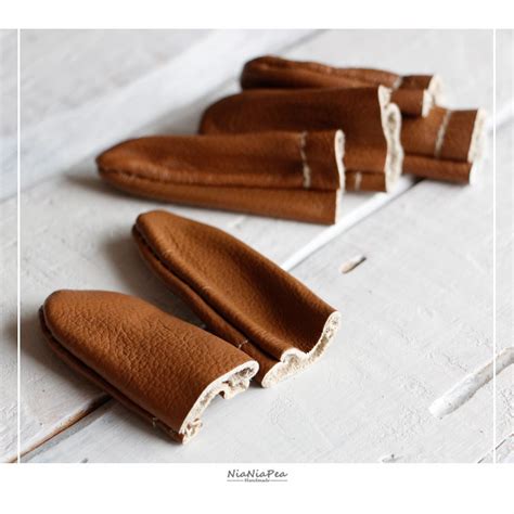 羊毛毡护指套戳戳乐真皮加厚保护手指套手工diy制作材料工具虎窝淘