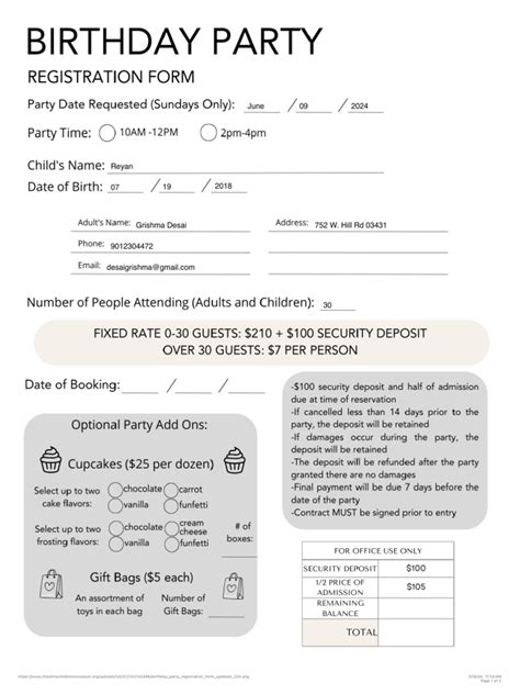 Birthday Party Registration Form Updated 224png 1414×2000