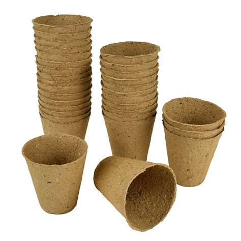 Buy Fibre Root Pots Round Ø6cm Delivery By Crocus
