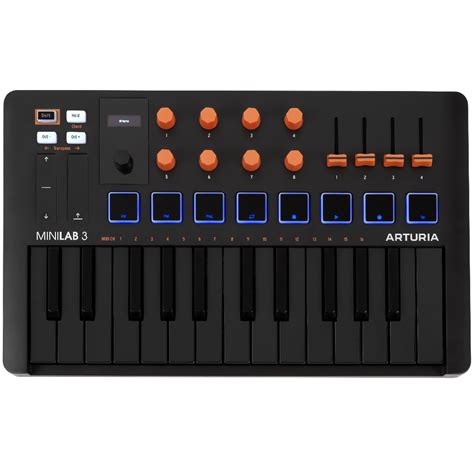 Arturia Minilab 3 Orange Midi Keyboard 25 Key