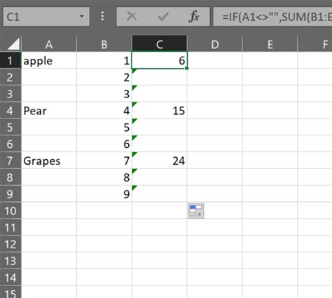 Excel Sum Variable Range Replace Indirect With Non Volatile Stack Overflow