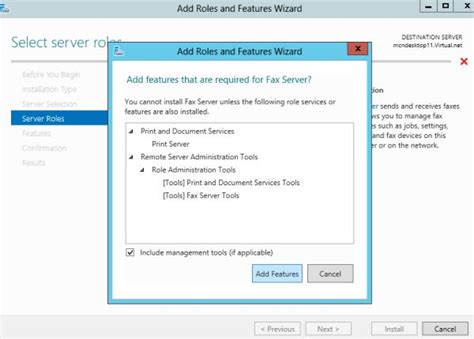 How To Install The Fax Server On Windows Server 2012