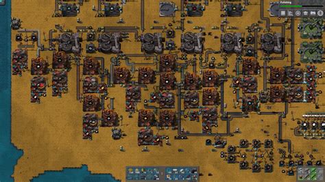 SeaBlock Smelting Spaghetti Spaghetti R Factorio