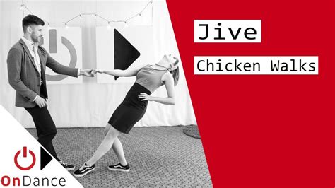 Jive Dance Tutorial Chicken Walks Erklärung Ondance Youtube