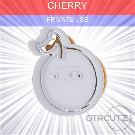 Free Stl File Cherry Cookie Cutter Suika Game 🍒・3d Printer Design To