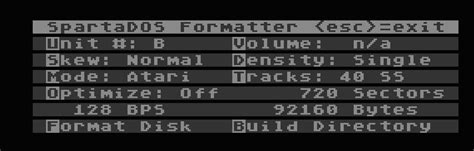 Atari800emulatorspartadosxformat The Homecomputer Guy