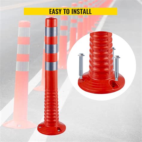 Traffic Light Urban Traffic Bollards Quick Installation Car Parking