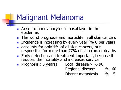 Surgical Treatment Of Malignant Melanoma 1 Ppt