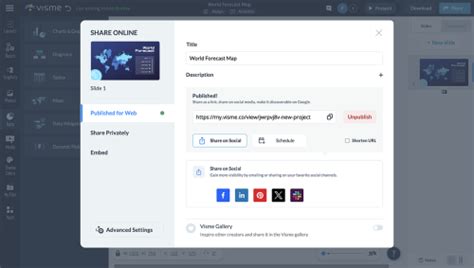 how to create animated charts and graphs in visme