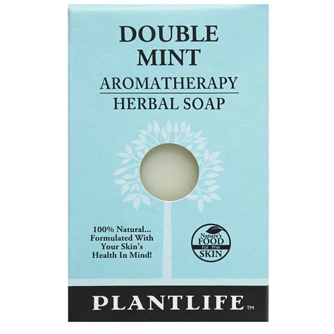 Double Mint Bar Soap Sample Plantlife 100 Natural Soaps