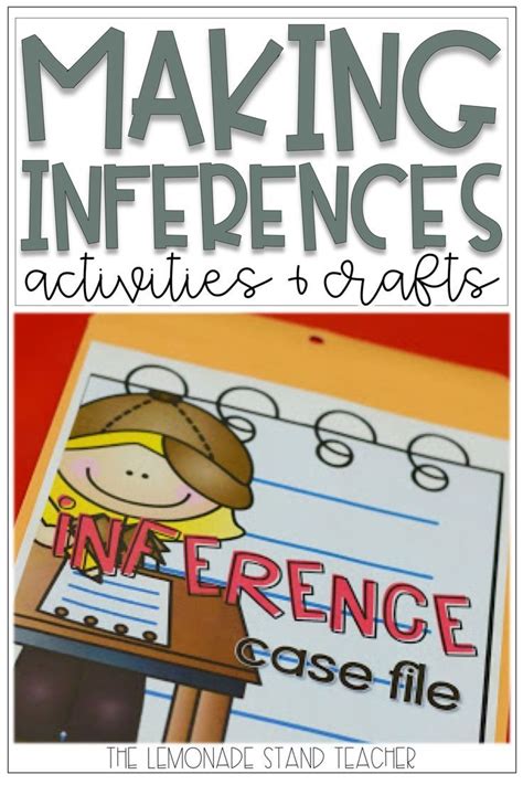 Making Inferences Teaching Reading Comprehension Kindergarten