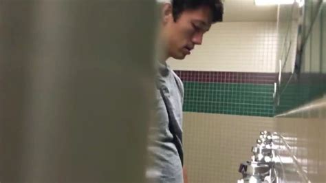 Young Man Urinal Spy 05