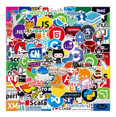 Adesivos De Programação Fun Geek Java Para Crianças C Mercadolivre