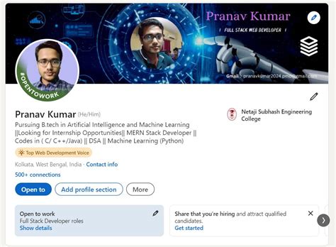 pranav kumar on linkedin webdevelopment topbadge communitysupport gratitude innovation…
