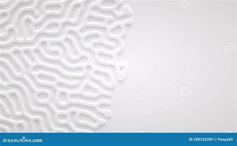 Reaction Diffusion Organic Growing Pattern Cell Division Stock