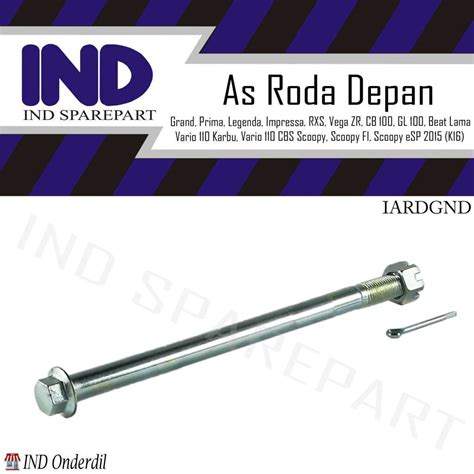 Ukuran As Roda Depan Beat Pentingnya Memilih Ukuran Yang Tepat