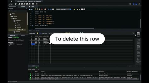 deleting and creating row in sql sqlforbeginners sql
