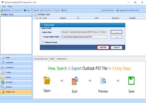 Extract Emails From Pst File Without Outlook Open And Export Data File