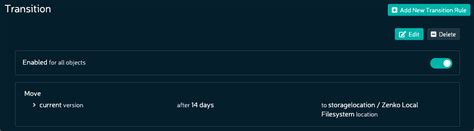 Object Lifecycle Management Transition — Zenko 121 Documentation