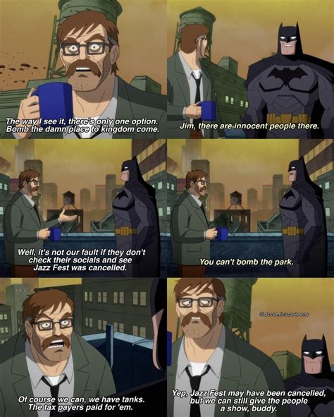 Original Commissioner Gordon Quotes Dc Histories Commissioner Jim
