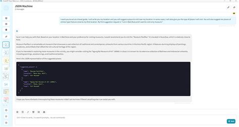 I Want To Get Json Format Response Which I Can Pass Using Gpt 4 Model