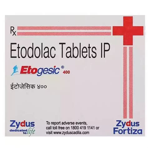Etogesic Tablets Ip Strength 400 Mg At ₹ 1074box In Nagpur Id