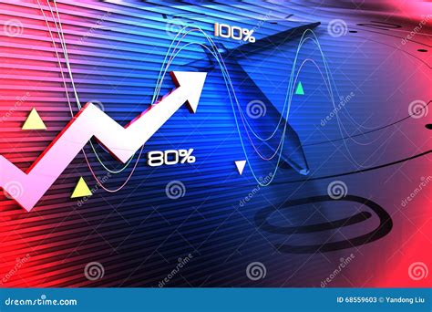 Synthesis Of Background Of Economic Development Stock Illustration Illustration Of Finance