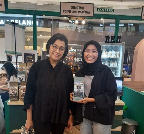 Menteri Keuangan Ibu Sri Mulyani Dukung Produk Ukm Asal Papua Kopi