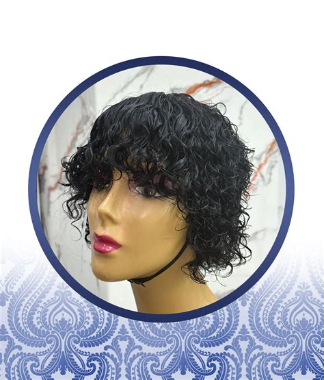 Short Malaysian Pixie Fringe The Wig Factory Machine Made Wigs