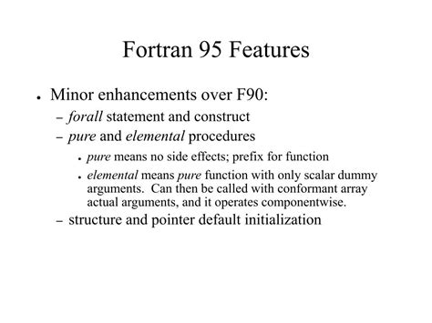 ppt fortran 90 95 and 2000 powerpoint presentation free download