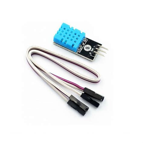 케이블 포함 온도 모듈 및 상대 습도 센서 Dht11 모듈 아두이노 Diy 키트 스마트 홈 모드 신제품 가족 지능 시스템