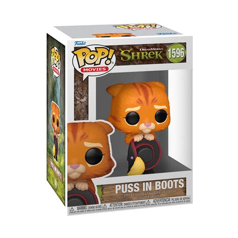 Shrek Dreamworks 30th Anniversary Puss In Boots With Hat Funko Pop