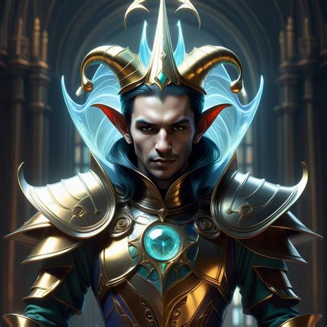 Portrait Of A Man In Elaborate Armor