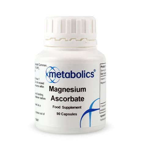 Magnesium Ascorbate Metabolics