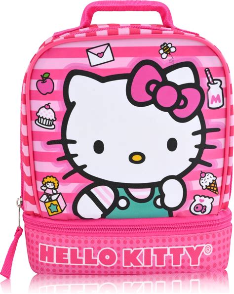 Hello Kitty Lunch Box Set For Girls Bundle With Hello