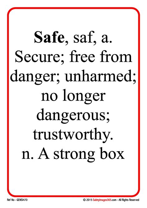 Buy Best General Safety Posters In Uk Safety Posters