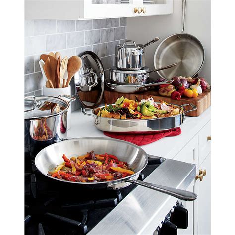 All Clad Cookware Pots And Pans From Allclad Crate And Barrel